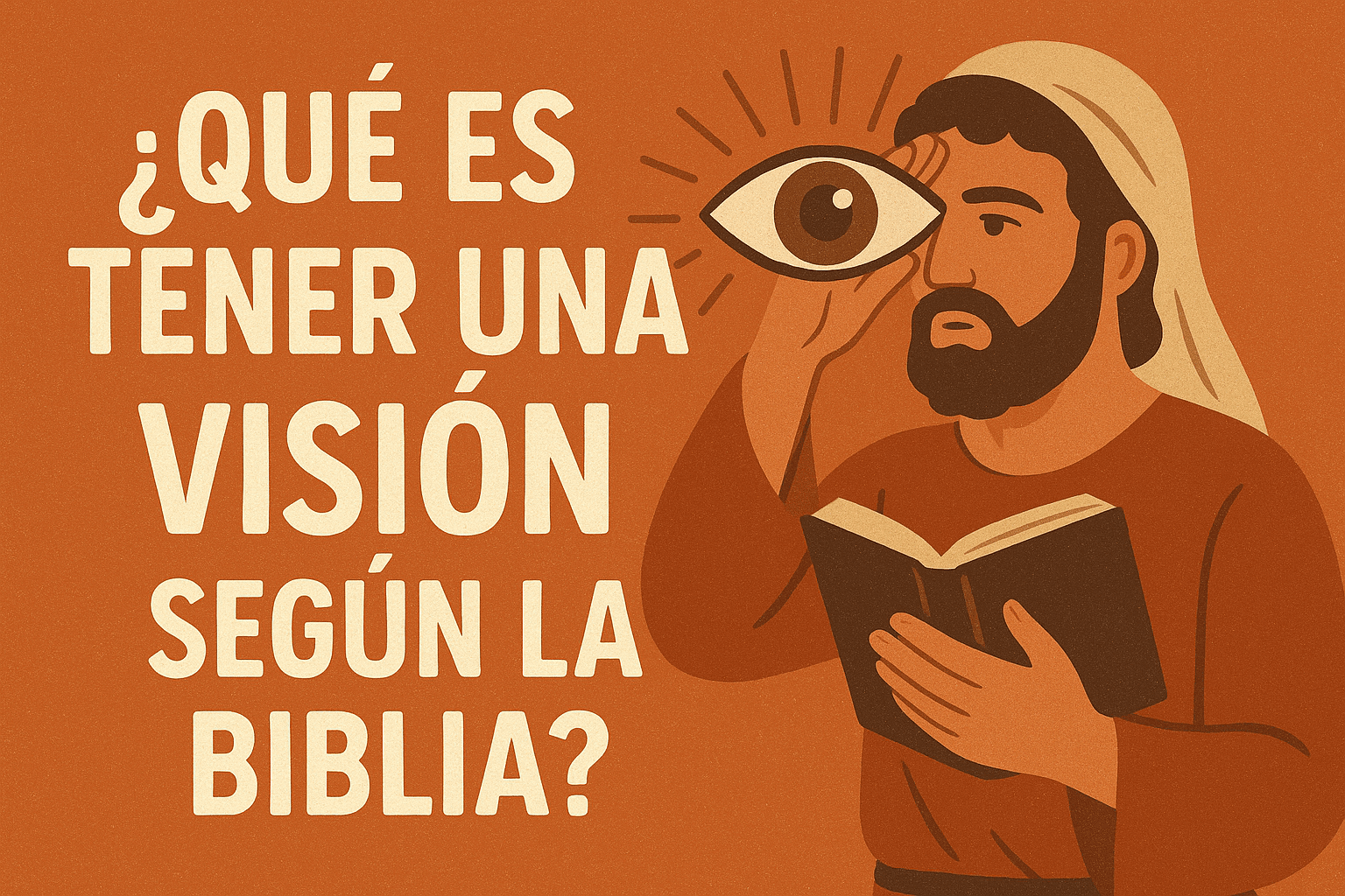 ¿Qué es tener una visión según la Biblia?